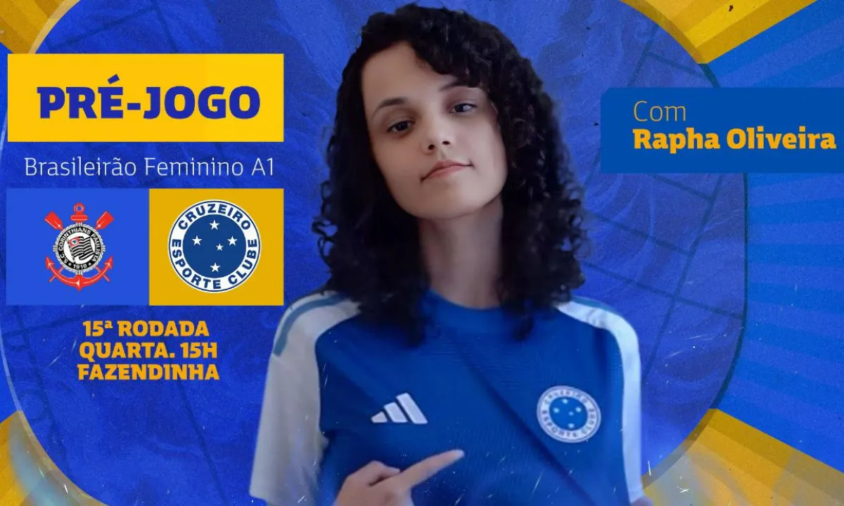 Corinthians x Cruzeiro pelo Brasileiro Feminino: análise de Rapha Oliveira no pré-jogo - Central ...