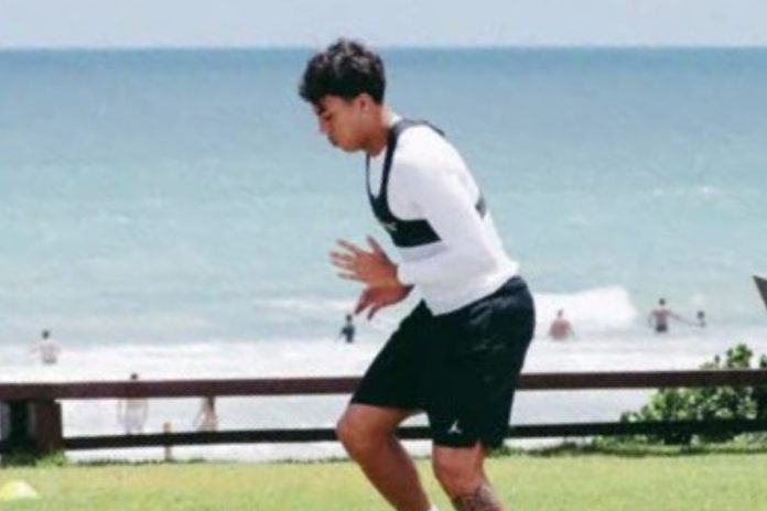 Kaio Jorge, do Cruzeiro, treina nas férias ao lado de praia no Nordeste ...